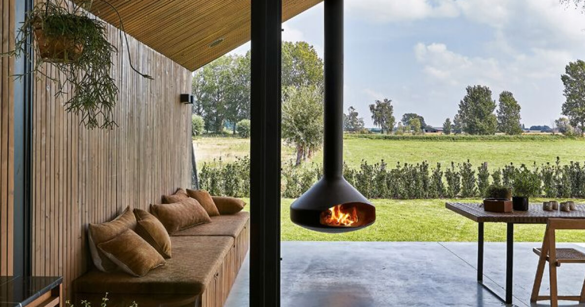 Ergofocus Outdoor - Designer Fireplace - Caleo Ltd